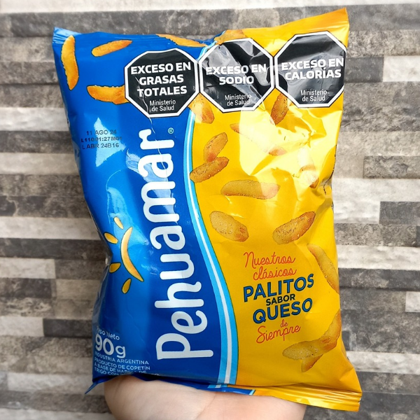 PALITOS SALADOS PEHUAMAR SABOR QUESO 90g – KIOSKO BOX OESTE