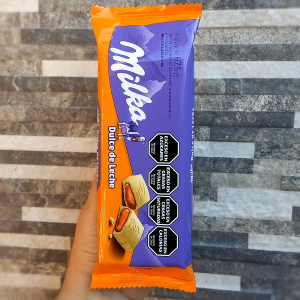 MILKA BLANCO RELLENO DULCE DE LECHE 67g – KIOSKO BOX OESTE