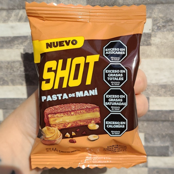 ALFAJOR SHOT PASTA DE MANÍ – KIOSKO BOX OESTE